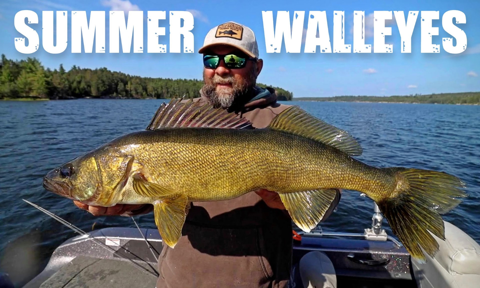 Jigging Big Summer Walleyes | Northland Fishing Tackle