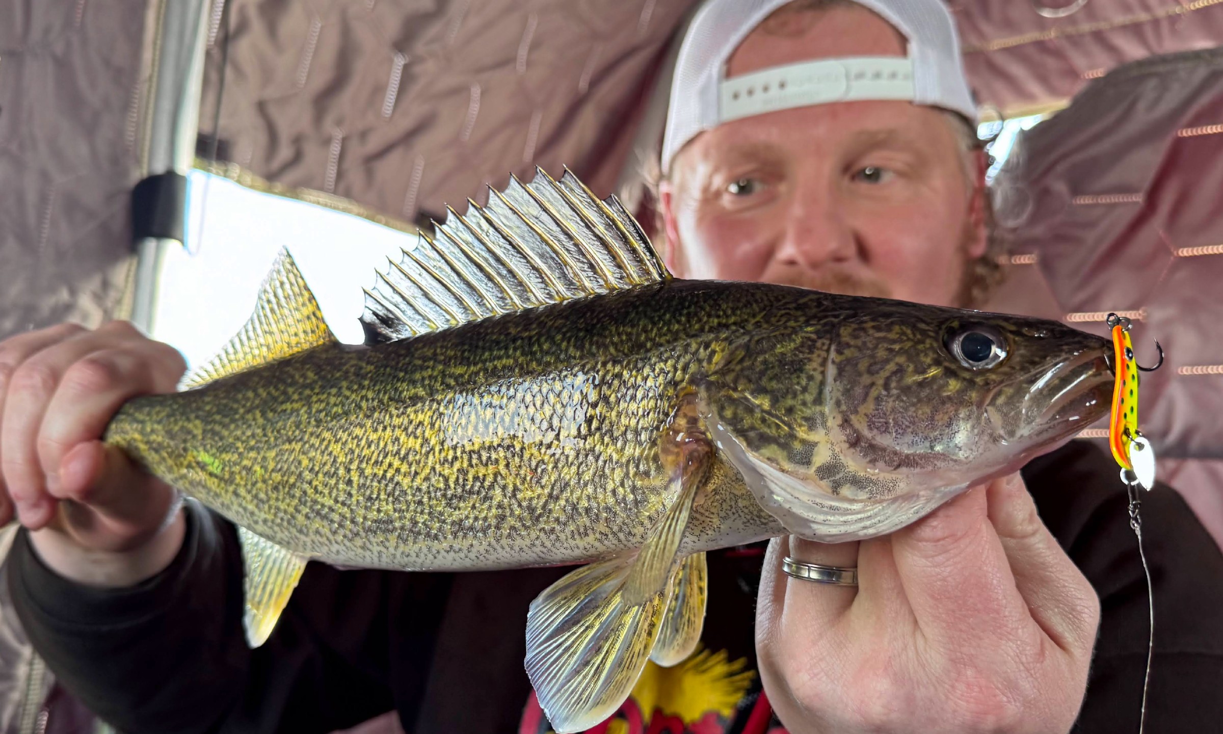 St Louis River Ice Walleyes | Northland Fishing Tackle