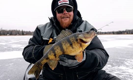 Early Ice Jumbo Perch & Predators with Bro | Northland Fishing Tackle