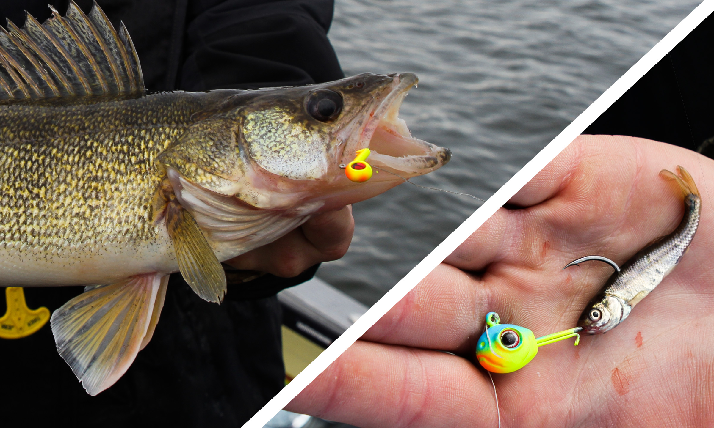 Midwinter River Walleye Fishing | Northland Fishing Tackle
